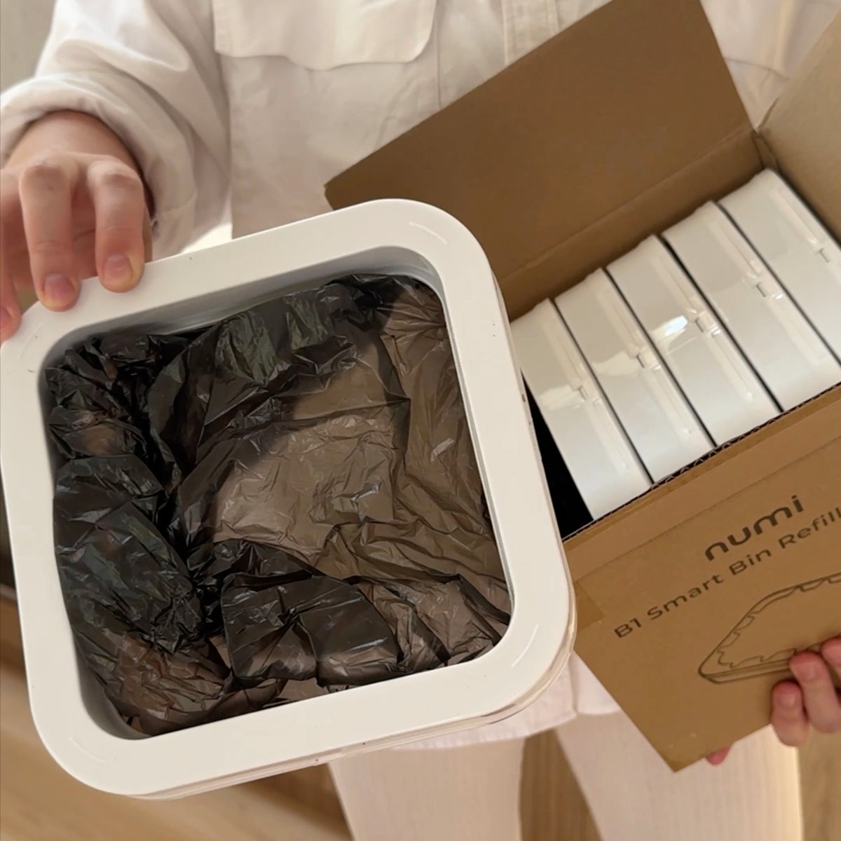 Numi B1 Smart Bin Refill Rings 6 Pack